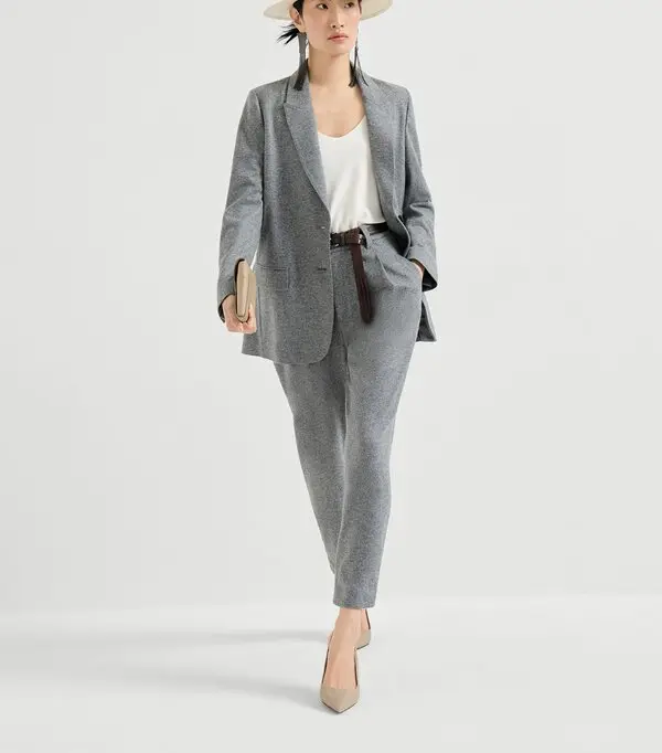 Brunello Cucinelli Cashmere Jersey Blazer