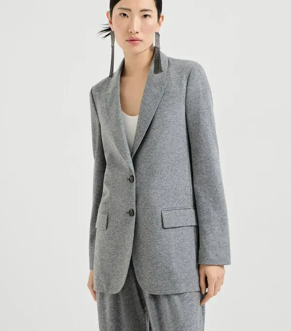 Brunello Cucinelli Cashmere Jersey Blazer