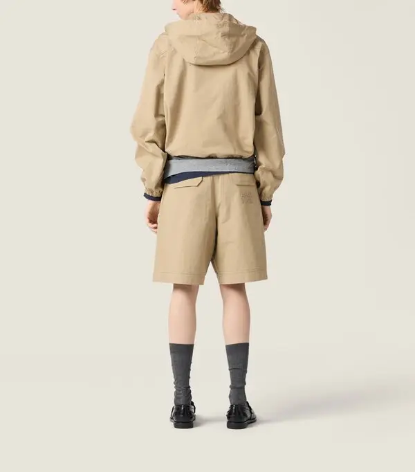 Miu Miu Ripstop Jacket - Neutral