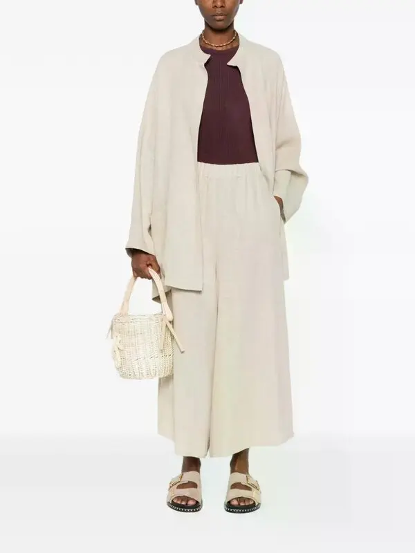 Alberta Ferretti Mandarin Collar Cardigan