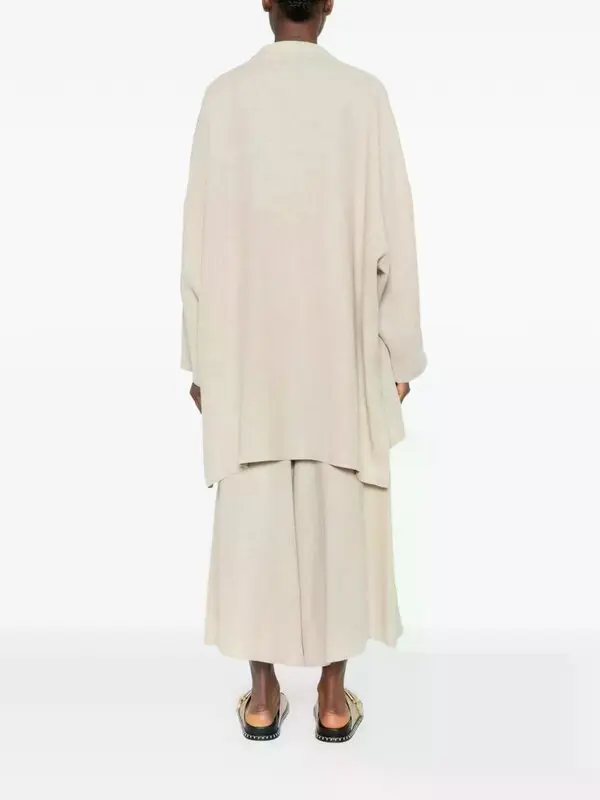 Alberta Ferretti Mandarin Collar Cardigan