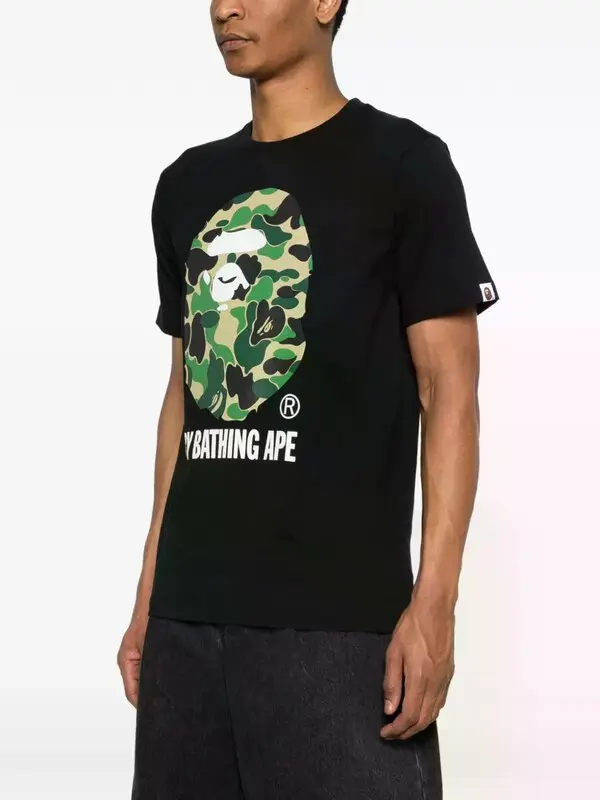 A BATHING APE Abc Camo T-shirt - Black