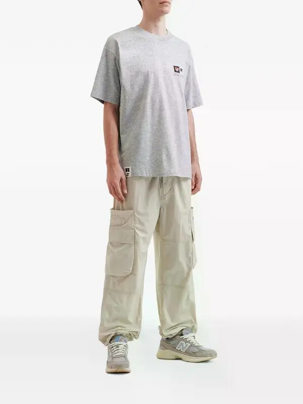Izzue Cargo Pocket Trousers In Beige