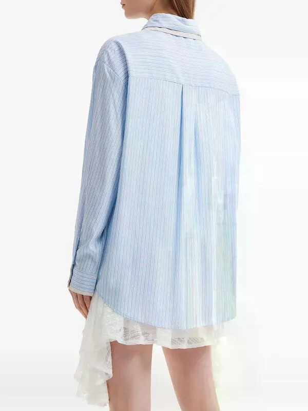 TOUT A COUP Striped Long Sleeve Shirt