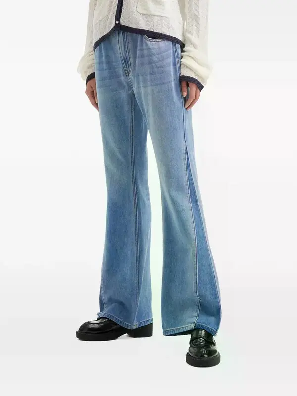 B+AB Panelled Flare Jeans
