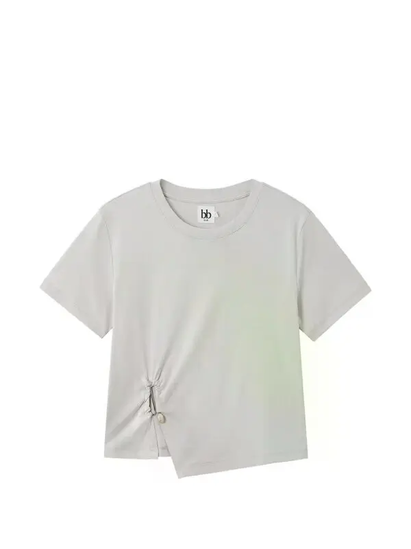 B+AB Ring Detail T-shirt - Grey