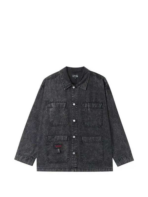 Izzue Buttoned Pocket Cotton Jacket