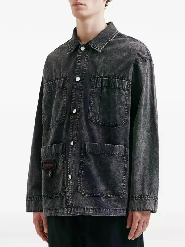 Izzue Buttoned Pocket Cotton Jacket