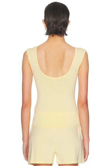 KYE Bateau Sleeveless Top - Limoncello