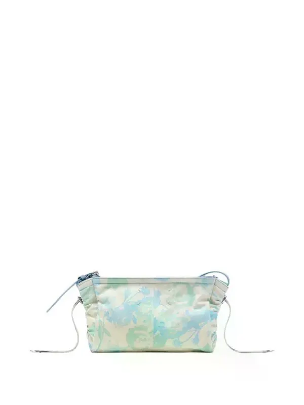 MAISON MARGIELA Floral Print Canvas Messenger Bag