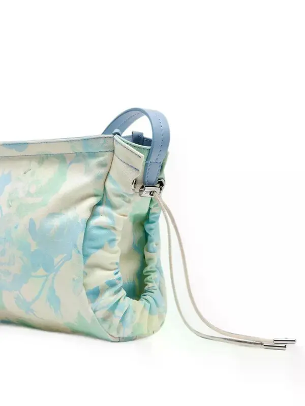 MAISON MARGIELA Floral Print Canvas Messenger Bag