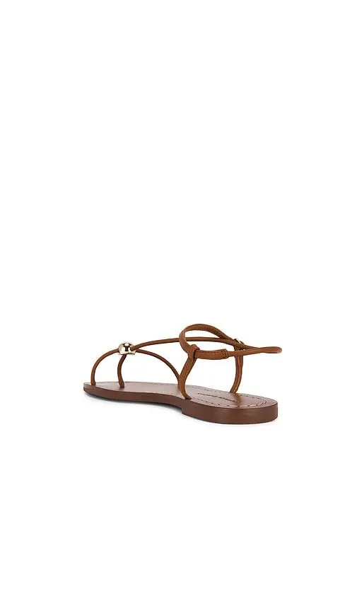 LOEFFLER RANDALL Lara Strappy Flat Sandal - Brown