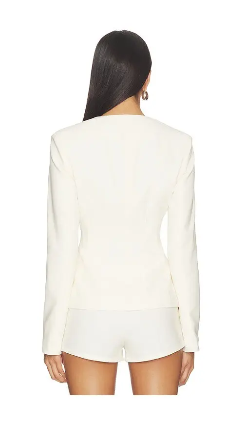 ALL THE WAYS Kourtney Blazer - Ivory