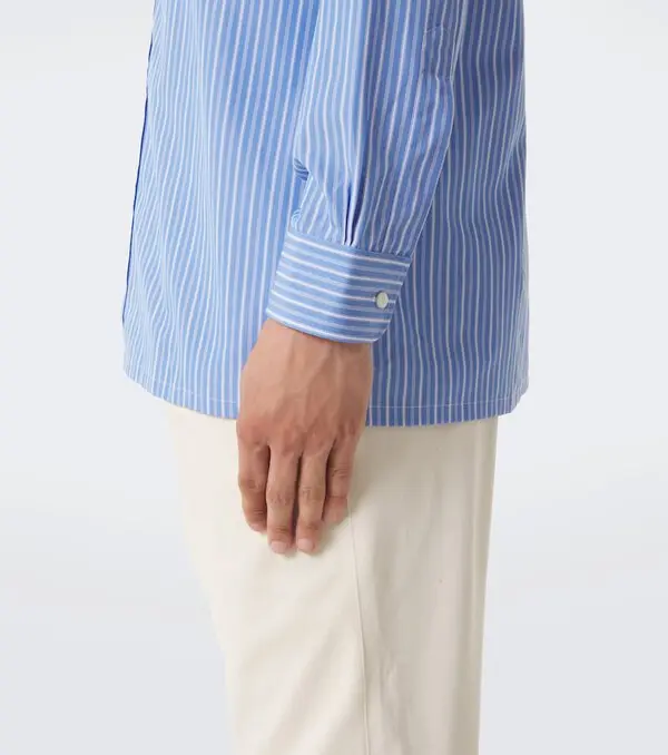 Charvet Striped Cotton Poplin Shirt