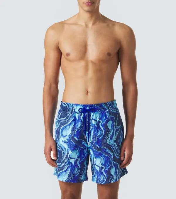 Vilebrequin Moorea Printed Swim Trunks
