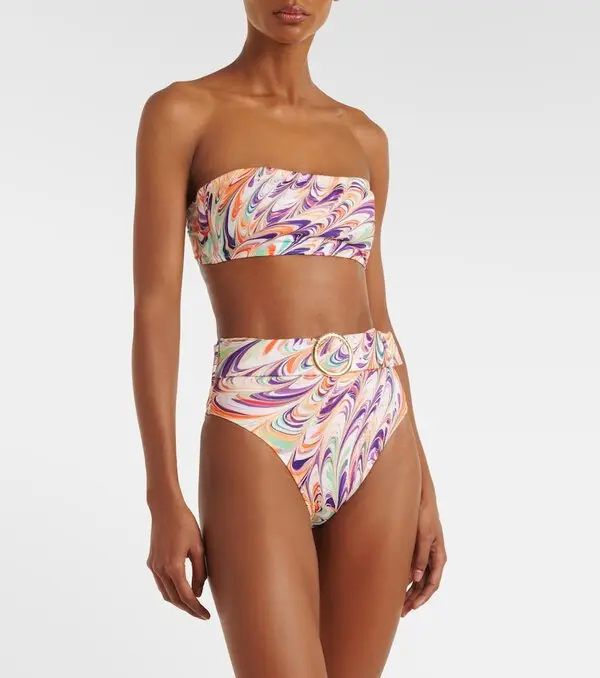 ALEXANDRA MIRO Iris Belted Bikini Bottoms