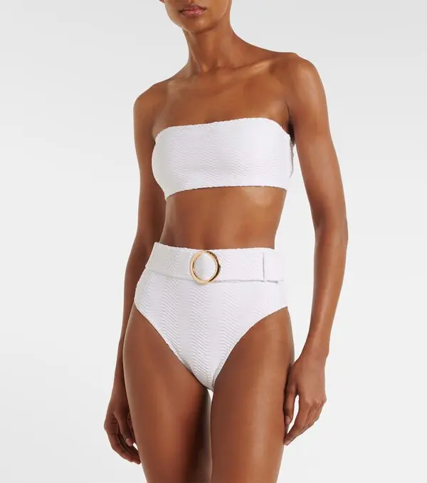ALEXANDRA MIRO Iris Belted Bikini Bottoms