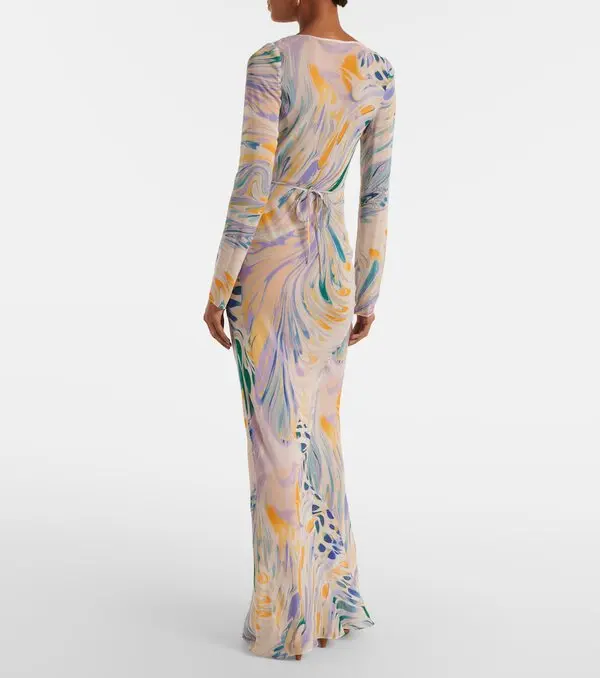 ALEXANDRA MIRO Lois Printed Maxi Dress