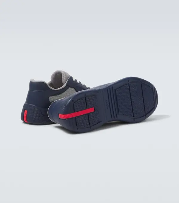 Prada America's Cup Sneakers - Blue