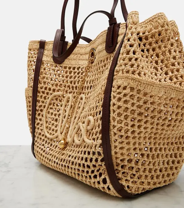 Chloé Iconic Raffia Shoulder Bag