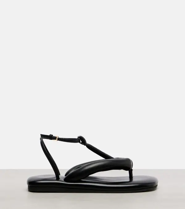Givenchy Boudoir Leather Thong Sandals