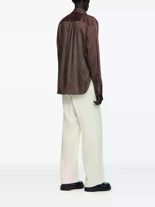 Sandro Striped Loose-fit Shirt