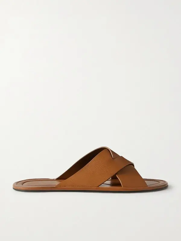 THE ROW Malick Leather Sandals