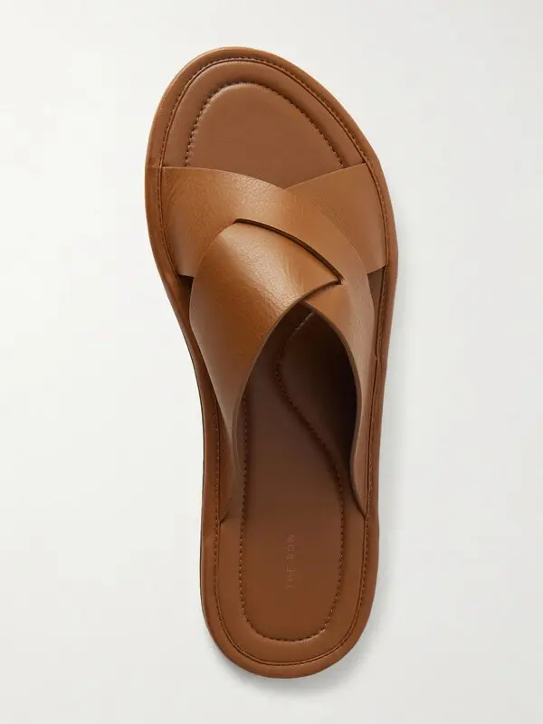 THE ROW Malick Leather Sandals