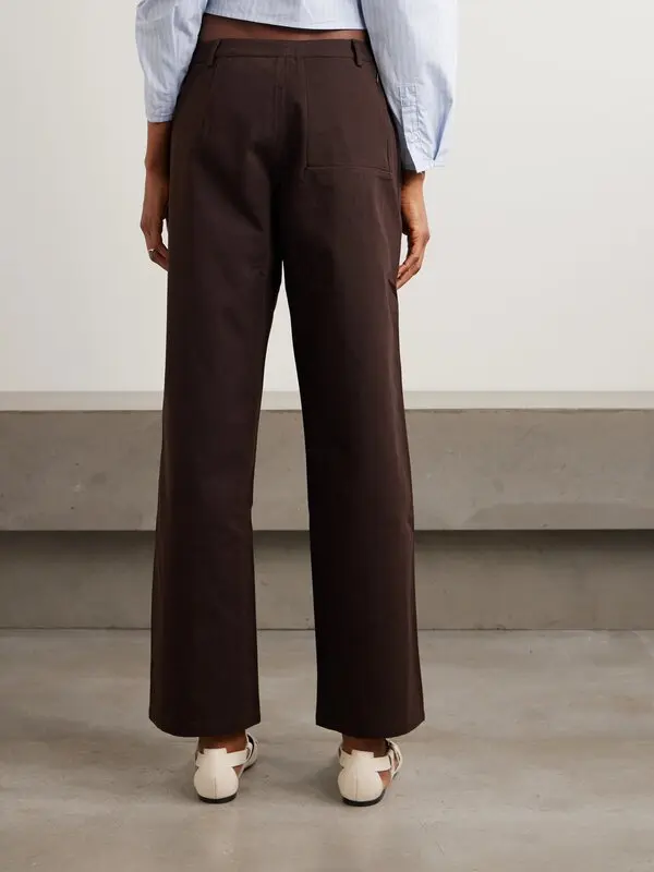 DEIJI STUDIOS Organic Cotton Wide-leg Jeans