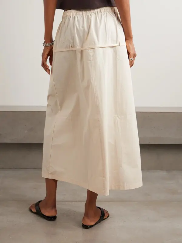 DEIJI STUDIOS Organic Cotton Midi Skirt