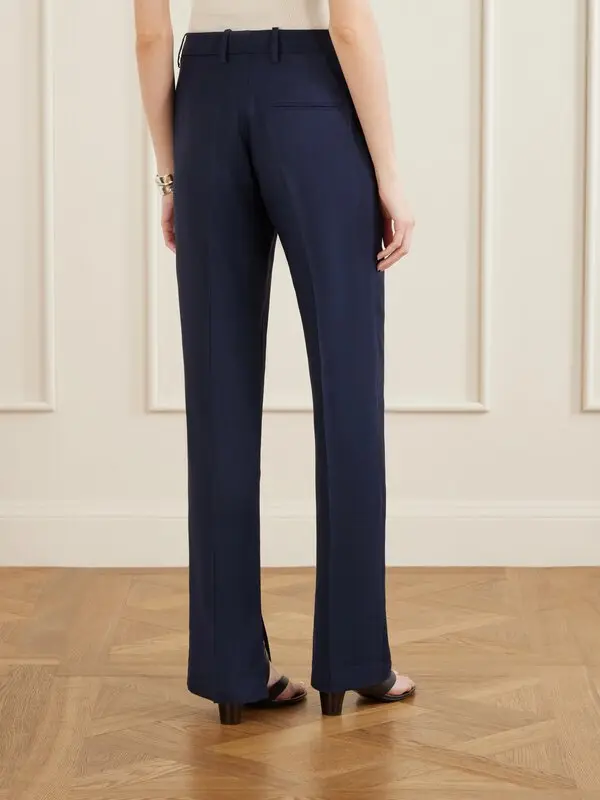 KALLMEYER Charlie Woven Mid-rise Straight-leg Pants