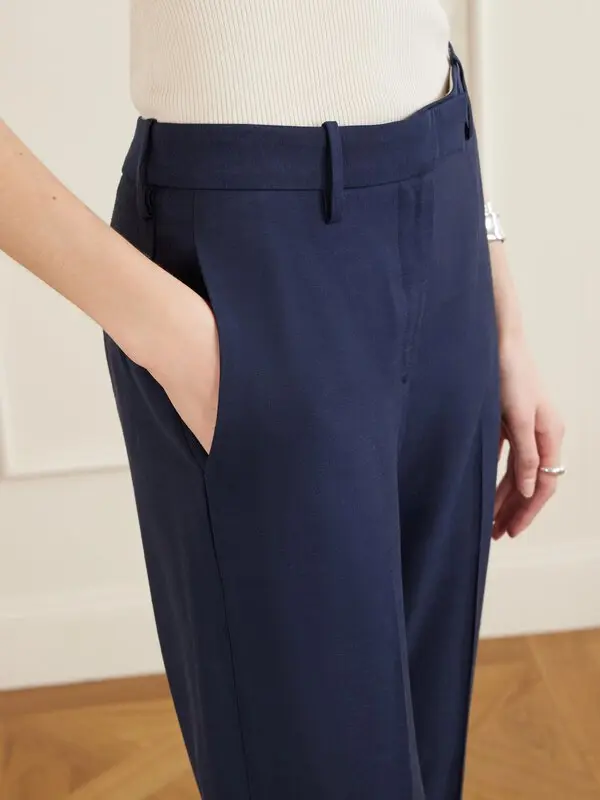 KALLMEYER Charlie Woven Mid-rise Straight-leg Pants