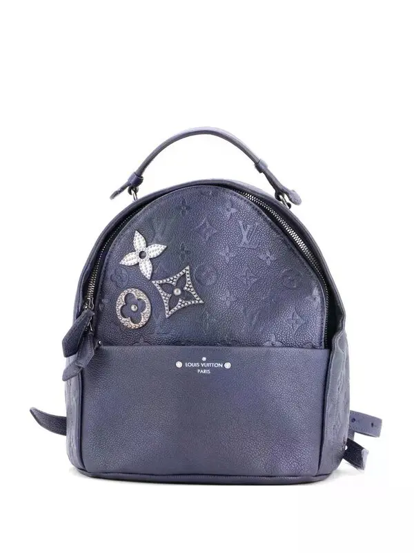 LOUIS VUITTON Monogram Empreinte Leather Backpack With Embellishments