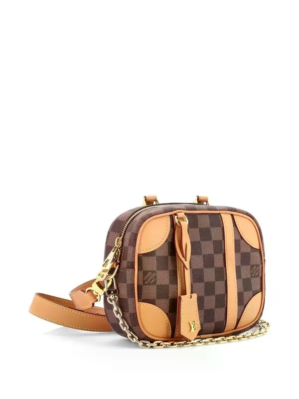 LOUIS VUITTON Valisette Souple Handbag Damier Bb Satchel - Brown