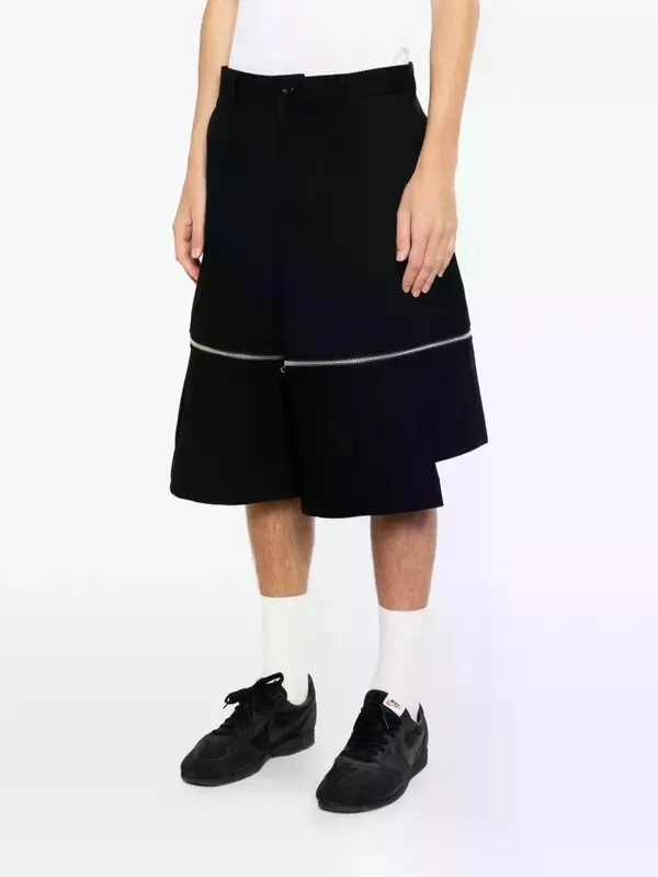 Comme Des Garçons Zip-detail Shorts