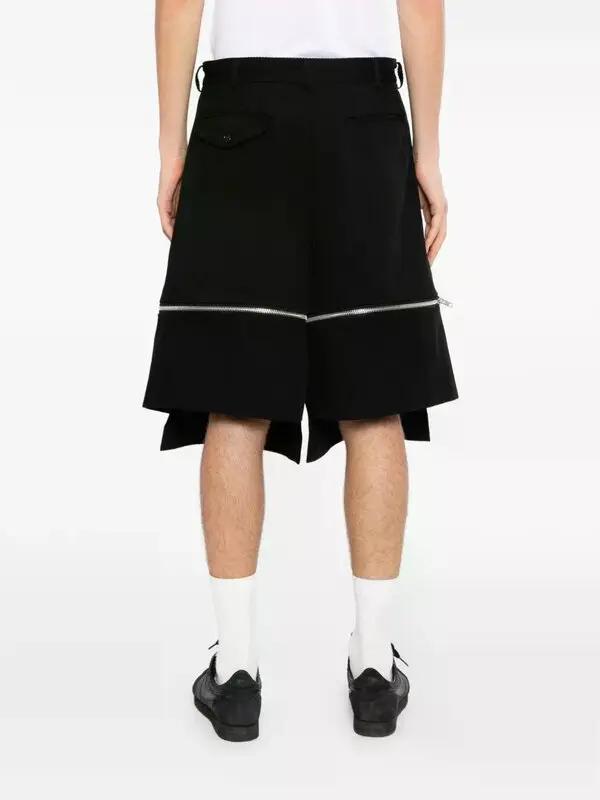 Comme Des Garçons Zip-detail Shorts