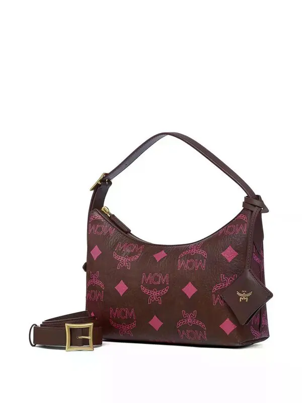 Mcm Maxi Visetos Aren Shoulder Bag