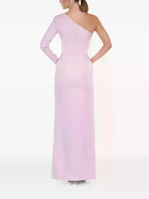 ARAFTU One-shoulder Crystal-embellished Gown