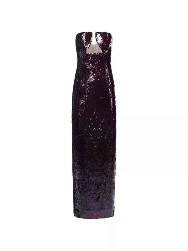 ARAFTU Arafatu Embellished Cut-out Gown - Red