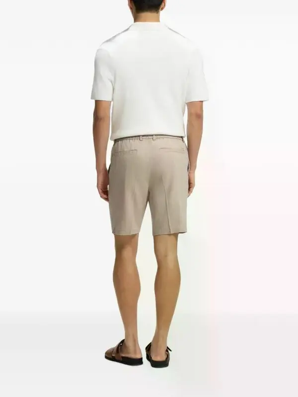 BOSS Drawstring Elastic-waistband Shorts