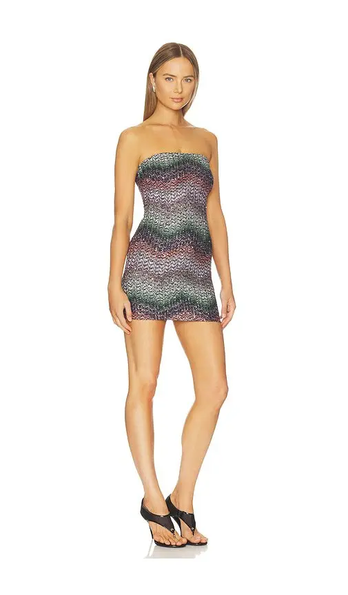 Missoni Sleeveless Short Dress In . Also - Black
