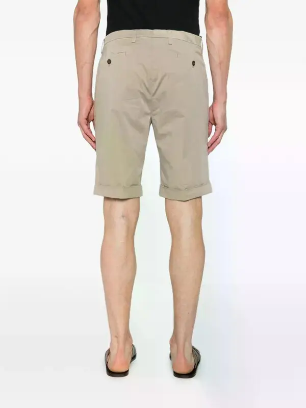 BRIGLIA 1949 Pleated Turn-up Shorts