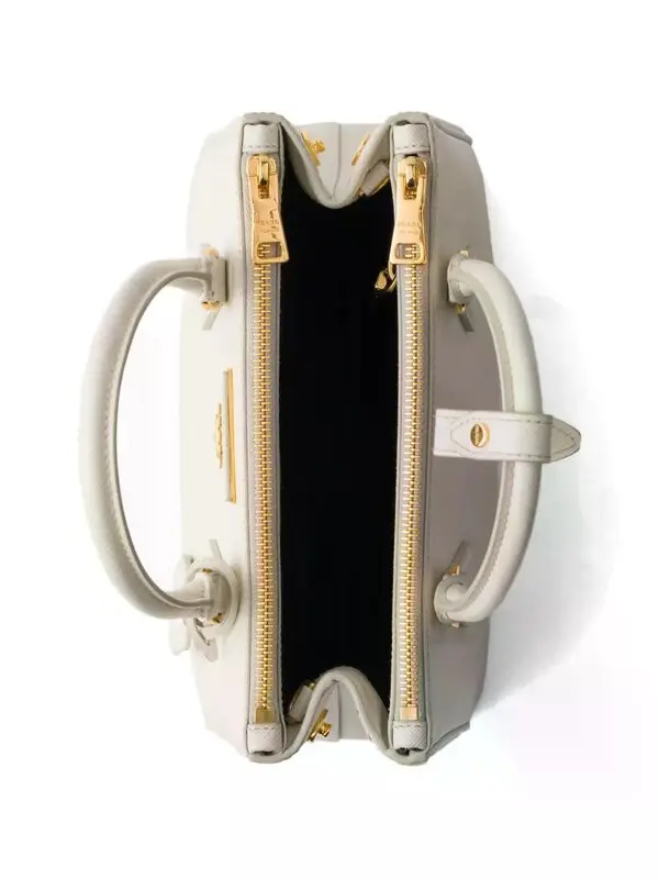 Prada Galleria Small Saffiano Leather Bag - Neutrals