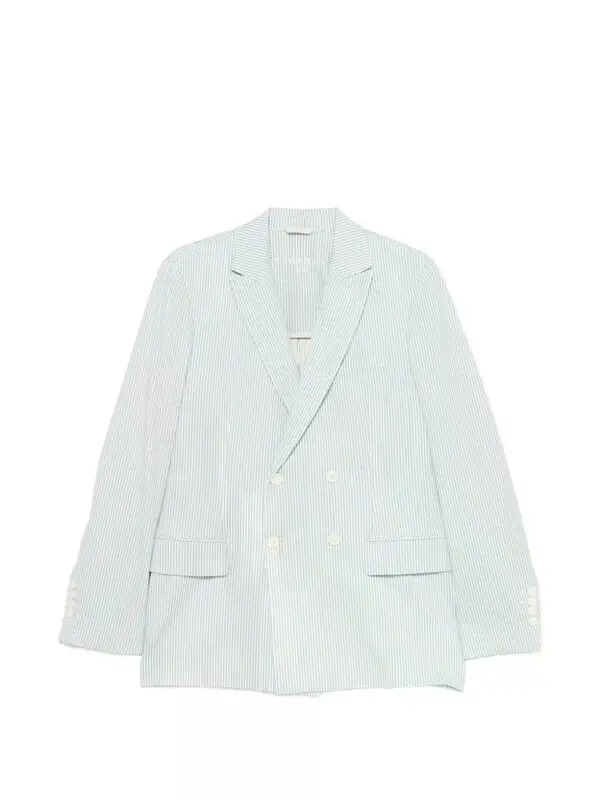 CIRCOLO 1901 Striped Double-breasted Blazer