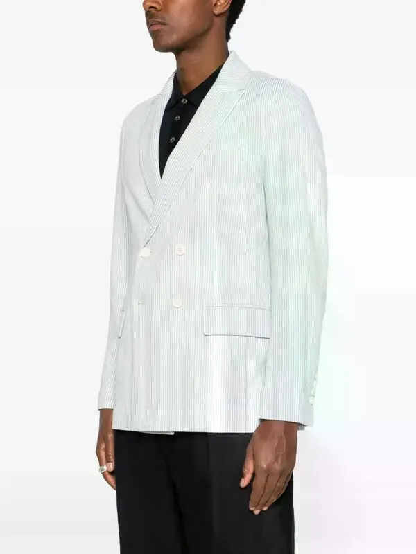 CIRCOLO 1901 Striped Double-breasted Blazer