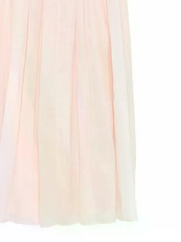 Chloé Pleated Midi Skirt