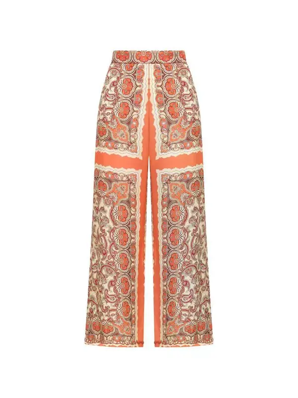 Malìparmi Sunset Paisley-print Trousers
