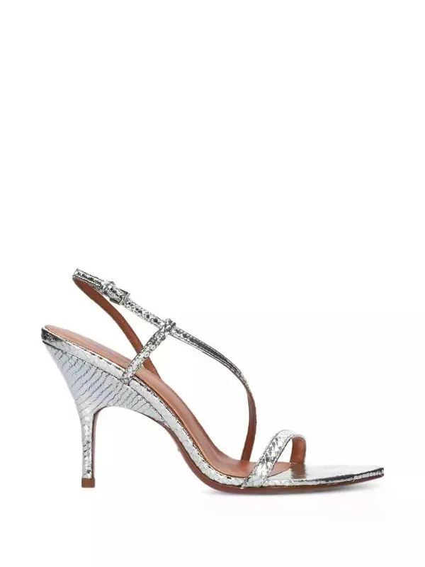 Lola Cruz Francesca Metallic Sandals