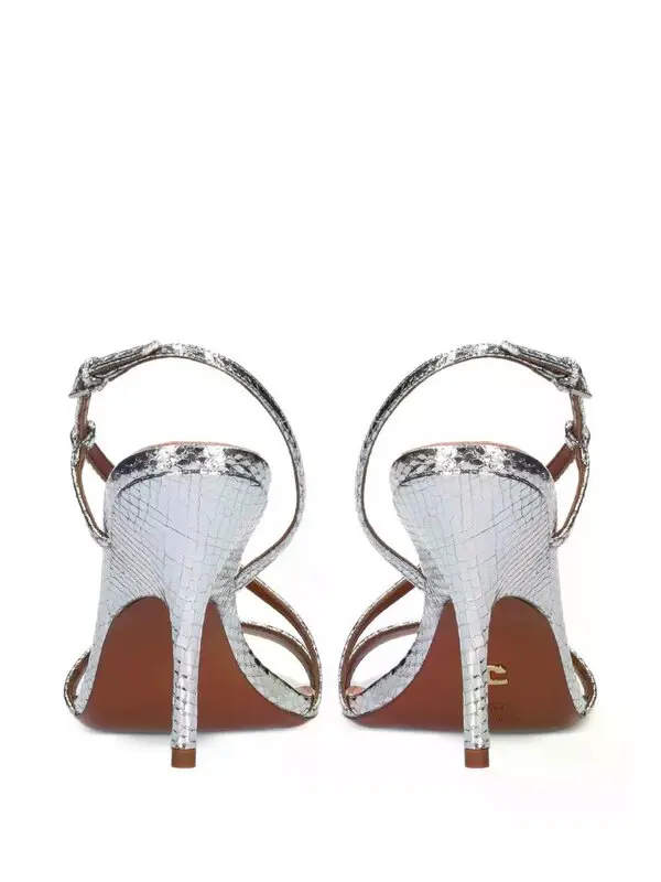 Lola Cruz Francesca Metallic Sandals