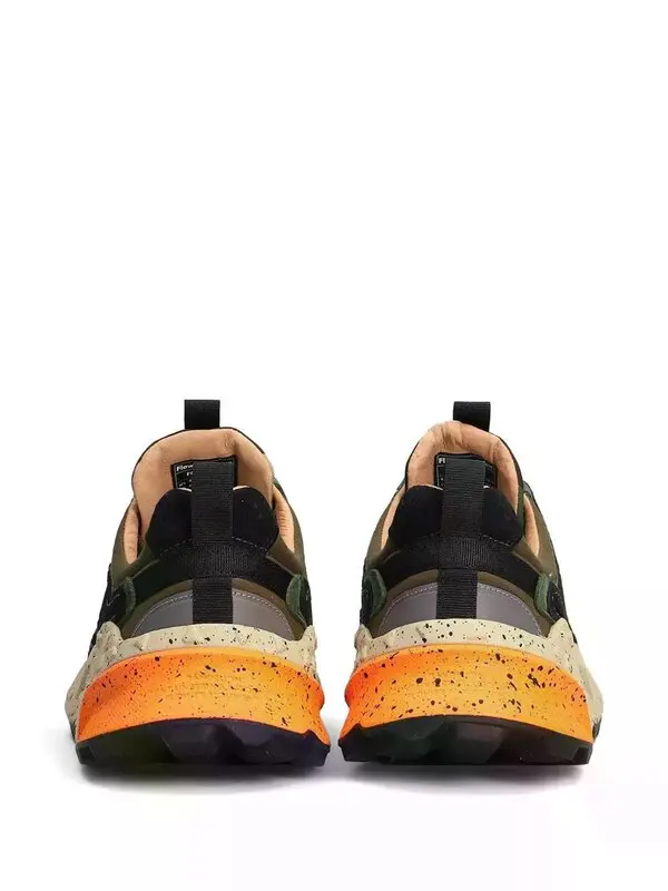 FLOWER MOUNTAIN Rulis Camouflage-print Panelled Sneakers